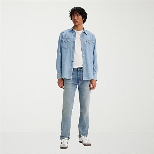 Click here for Levis Mens 506 Comfort Straight-Leg Stretch Jeans... prices