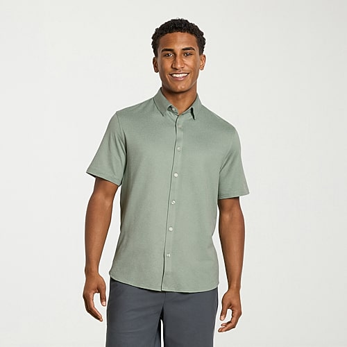 Click here for Van Heusen Performance Mens Short Sleeve Regular F... prices