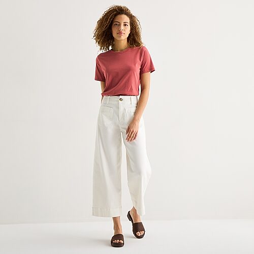 Click here for a.n.a Patch Pocket Womens Highest Rise Cropped Jea... prices