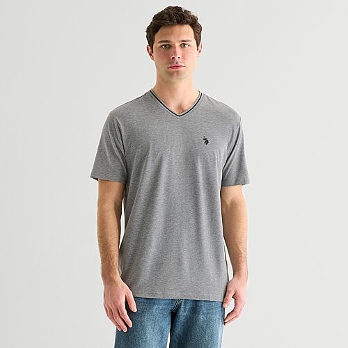 Click here for U.S. Polo Assn. Tipped Mens V Neck Short Sleeve St... prices