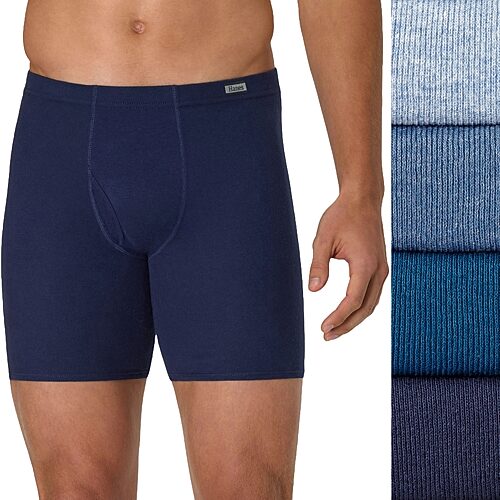 Click here for Hanes Fresh I Q Comfortsoft Mens 4 Pack Boxer Brie... prices
