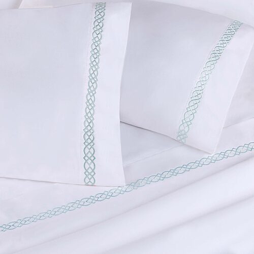 Click here for SUPERIOR Egyptian Cotton Embroidered 1000tc Pillow... prices