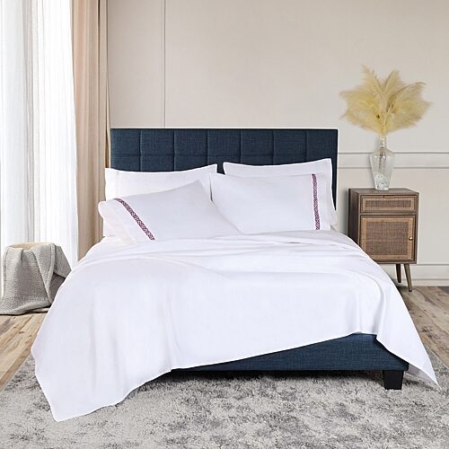 Click here for SUPERIOR Egyptian Cotton Embroidered 1000tc Deep P... prices