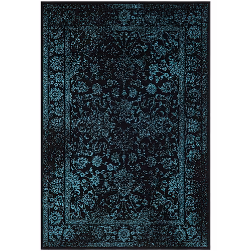 Click here for Safavieh Adirondack 109 Black and Teal 51 x 76 Are... prices