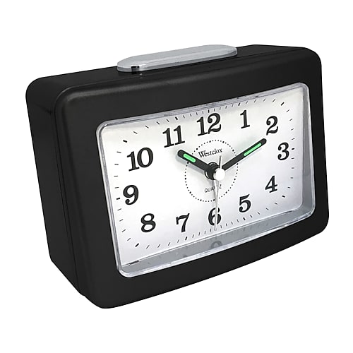 Click here for Westclox No Tick Loud Bell Analog Alarm Clock  One... prices