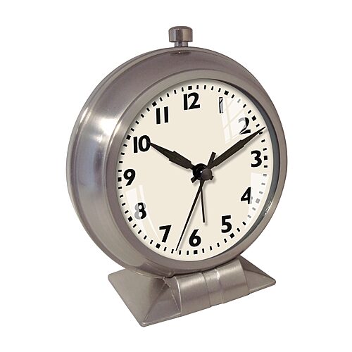 Click here for Big Ben Metal Case Bedside Alarm Clock with White... prices