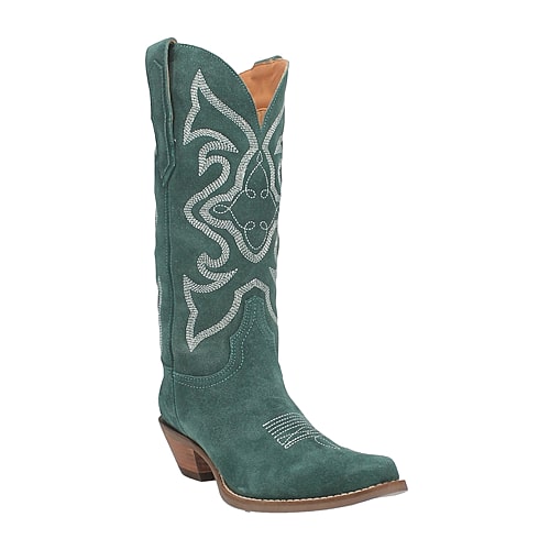 Click here for Dingo Womens Out West Stacked Heel Cowboy Boots  1... prices