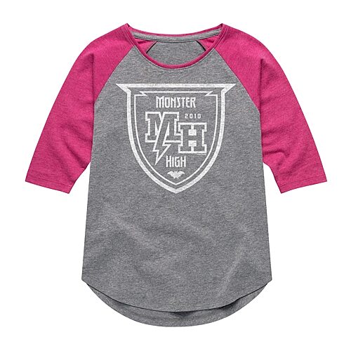 Click here for Little & Big Kid Girls Crew Neck Elbow Sleeve Regu... prices