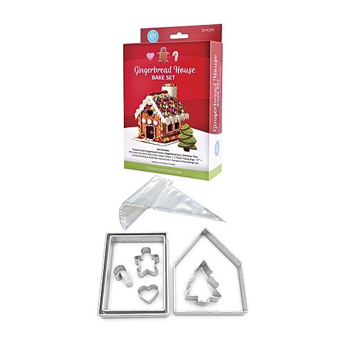 Click here for R&M International Llc Gingerbread House 12-pc. Bak... prices