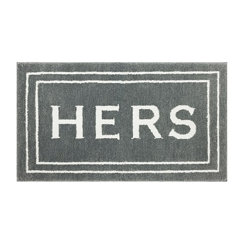 Click here for Mohawk Home Knitted His & Hers Bath Mat  One Size... prices