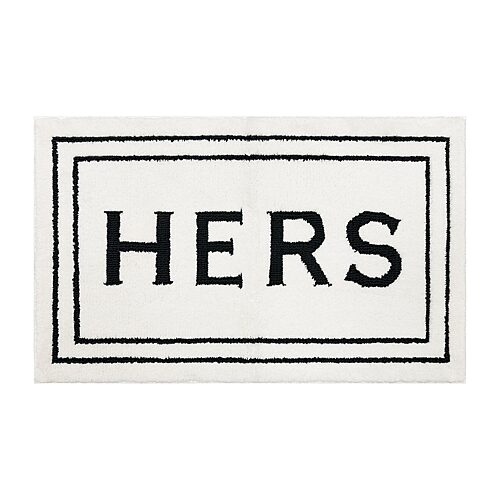 Click here for Mohawk Home Knitted His & Hers Bath Mat  One Size... prices