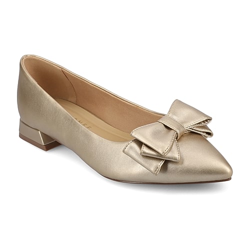 Journee Collection Ophelia Womens Pointed Slip-On Shoe  8 1/2 Medium  Beige
