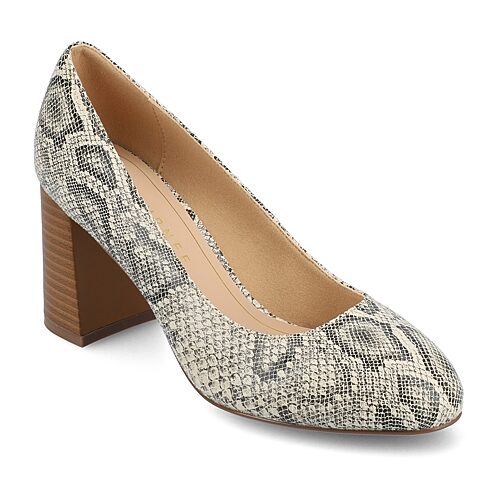 Click here for Journee Collection Seraphina Womens Round Block He... prices