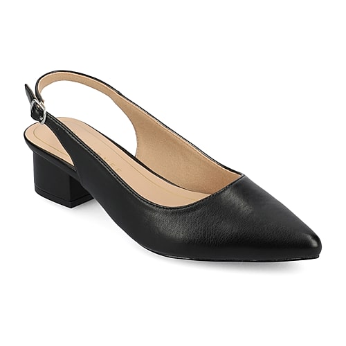 Click here for Journee Collection Sylvia Womens Pointed Block Hee... prices