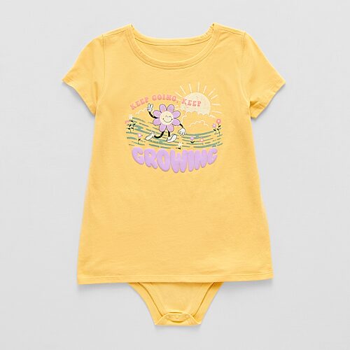 Click here for Thereabouts Little & Big Kid Girls Crew Neck Short... prices