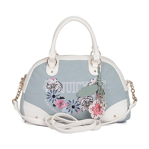 Click here for Juicy By Juicy Couture Retro Bloom Satchel  One Si... prices