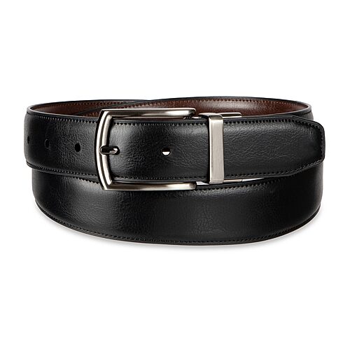 Click here for Haggar Leather 32mm Dress Mens Belt  Small  Black prices