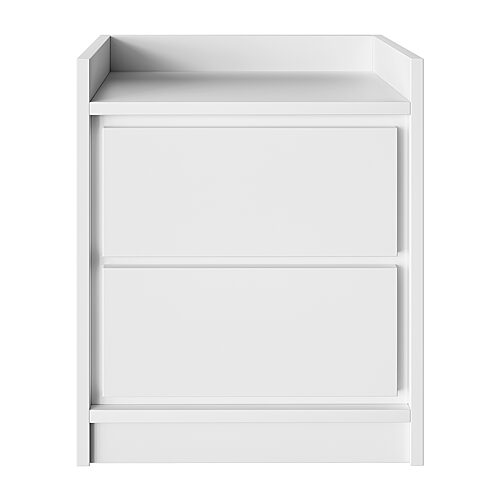 Click here for Adagio Bedroom Collection Nightstand  One Size  Wh... prices