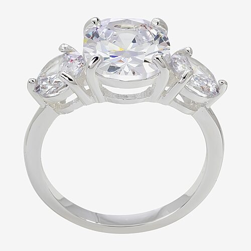 Click here for Sparkle Allure Womens Cubic Zirconia Pure Silver O... prices