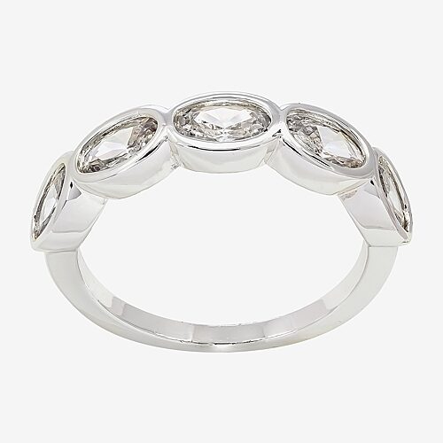 Click here for Sparkle Allure Womens 5MM Cubic Zirconia Pure Silv... prices