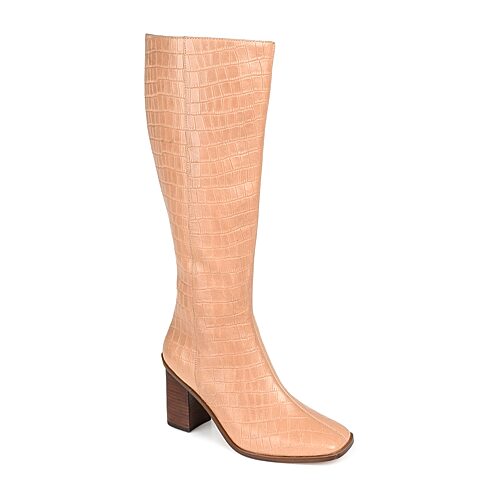 Click here for Journee Signature Womens Tamori Stacked Heel Dress... prices