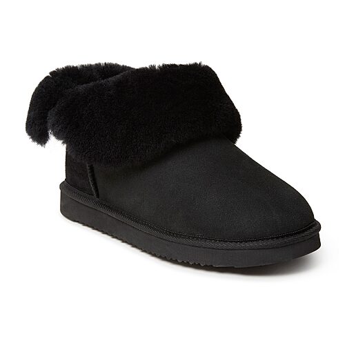Click here for Dearfoams WomenS Perth Genuine Shearling Fold Down... prices