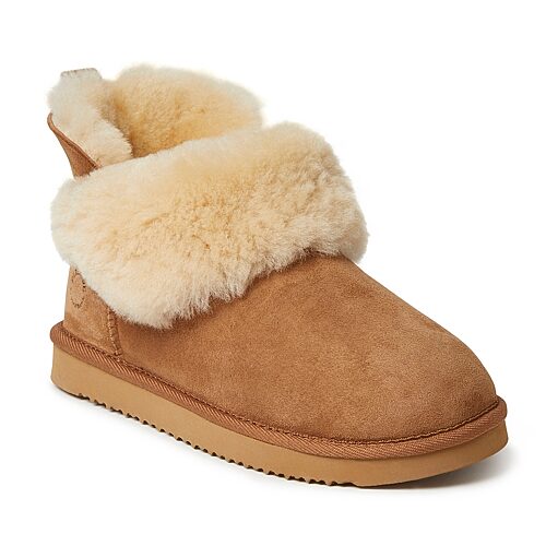 Click here for Fireside By Dearfoams Womens Perth Genuine Shearli... prices