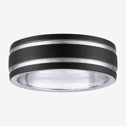 Click here for Mens 8MM Tungsten Wedding Band  11 1/2 prices