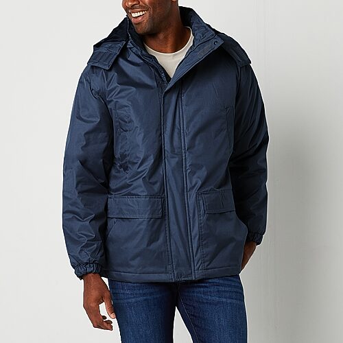 Click here for Victory Mens Hooded Midweight Parka  X-large  Blue prices