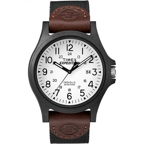 Click here for Timex Expedition Acadia Mens Brown Strap Watch Tw4... prices
