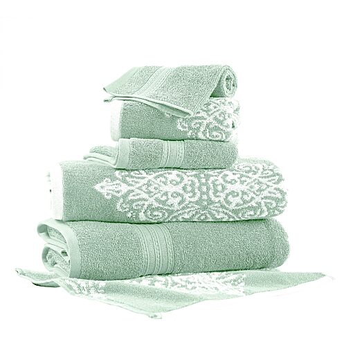 Click here for Pacific Coast Textiles Artesia Damask Yarn Dyed 6-... prices
