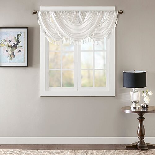 Click here for Madison Park Elena Faux Silk Waterfall Embellished... prices