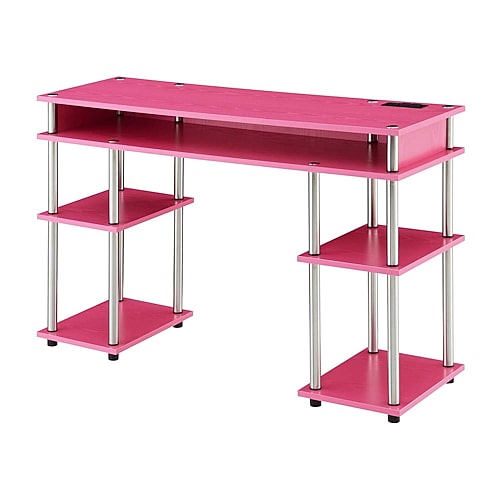Click here for Designs 2 Go Desk with Charging Station  One Size... prices
