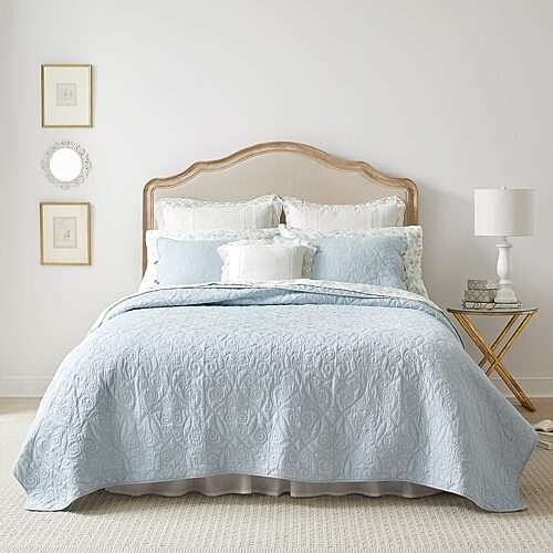 Click here for Laura Ashley Felicity Floral Reversible Quilt Set... prices