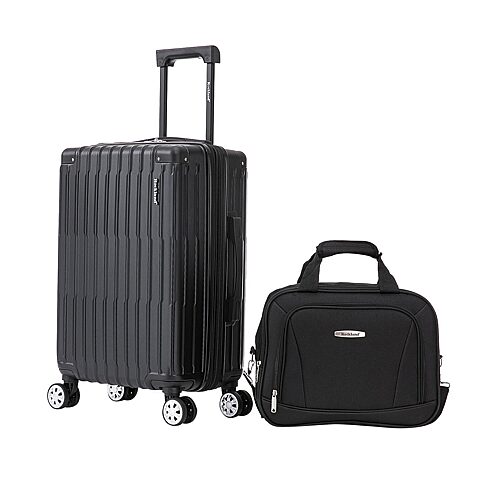 Click here for Rockland Napa Valley Luggage Set  2 Piece - Black prices