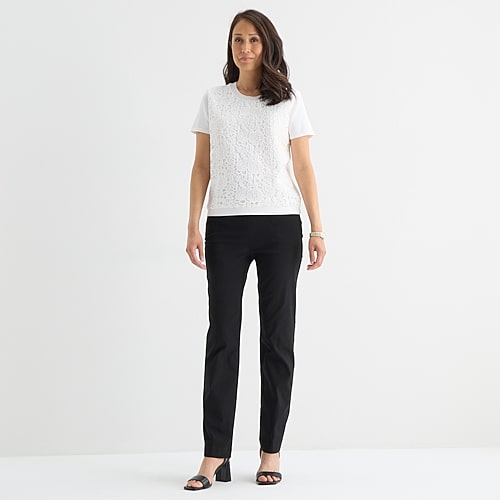 Click here for Liz Claiborne Lisa Womens Tall Straight Pull-On Pa... prices