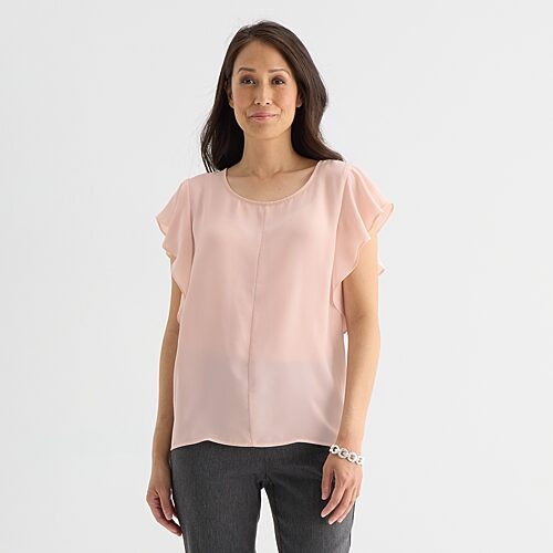 Click here for Liz Claiborne Womens Crew Neck Short Sleeve Blouse... prices
