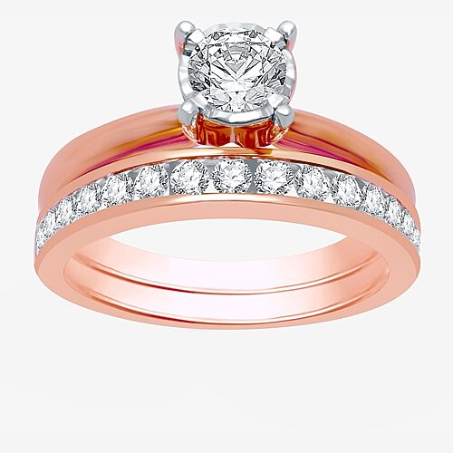 Click here for Womens 1 CT. T.W. Natural White Diamond 10K Gold R... prices