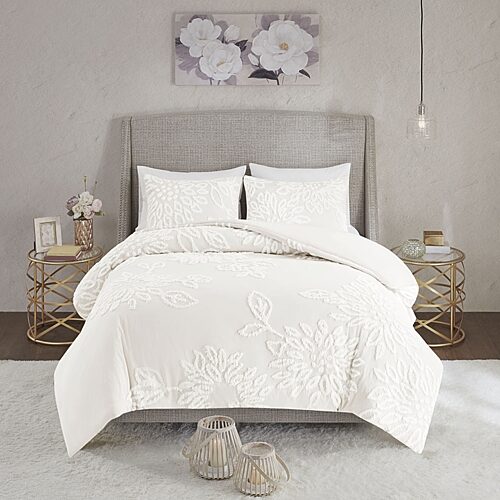Click here for Madison Park Veronica Floral Tufted 3-Pc. Comforte... prices