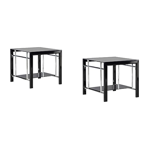 Click here for Linon Lambert Living Room Collection 2-pc. Glass E... prices
