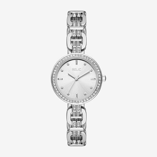 Click here for Relic By Fossil Relic Womens Silver Tone Bracelet... prices