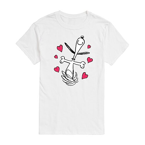 Click here for Mens Crew Neck Short Sleeve Peanuts Valentines Day... prices