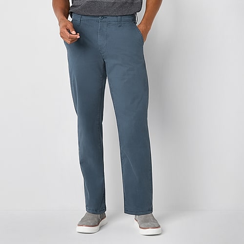 Click here for mutual weave Standard Chino Mens Relaxed Fit Flat... prices