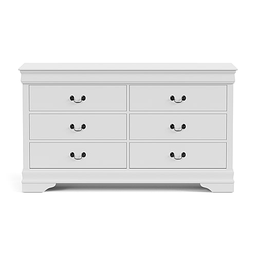 Click here for Burkhart 6-Drawer Dresser  One Size  White prices