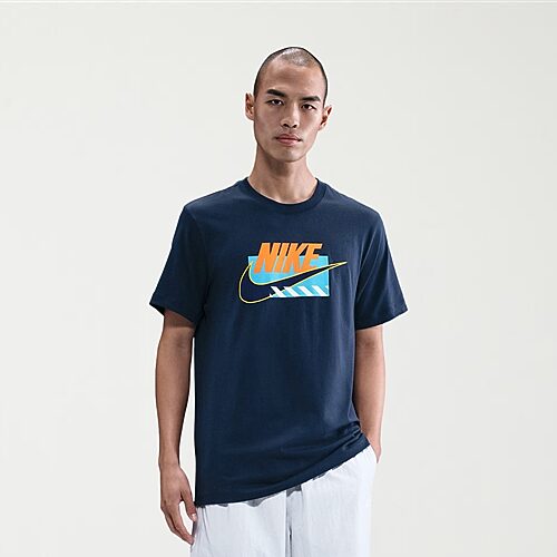 Click here for Nike Sportswear Mens Crewneck T-Shirt - Midnight N... prices