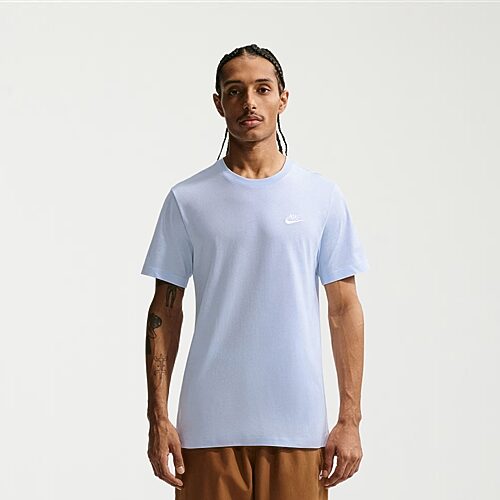 Click here for Nike Mens Sportswear Club Short Sleeve T-Shirt - H... prices