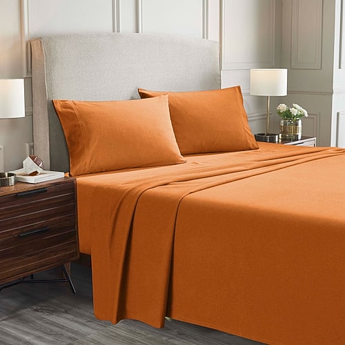 Click here for Superior Solid Cotton Flannel Deep Pocket Sheet Se... prices