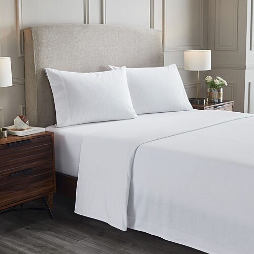 Click here for Superior Solid Cotton Flannel Deep Pocket Sheet Se... prices