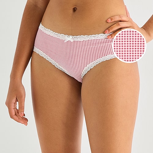 Click here for Arizona Body Cotton with Lace Hipster  X-large  Re... prices