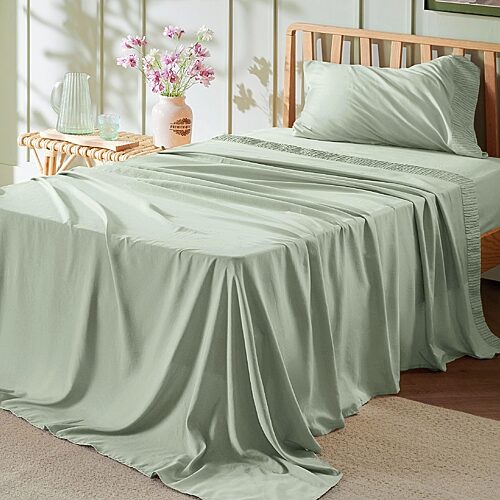 Click here for Bedsure Breathable & Cooling Easy Care Polyester M... prices